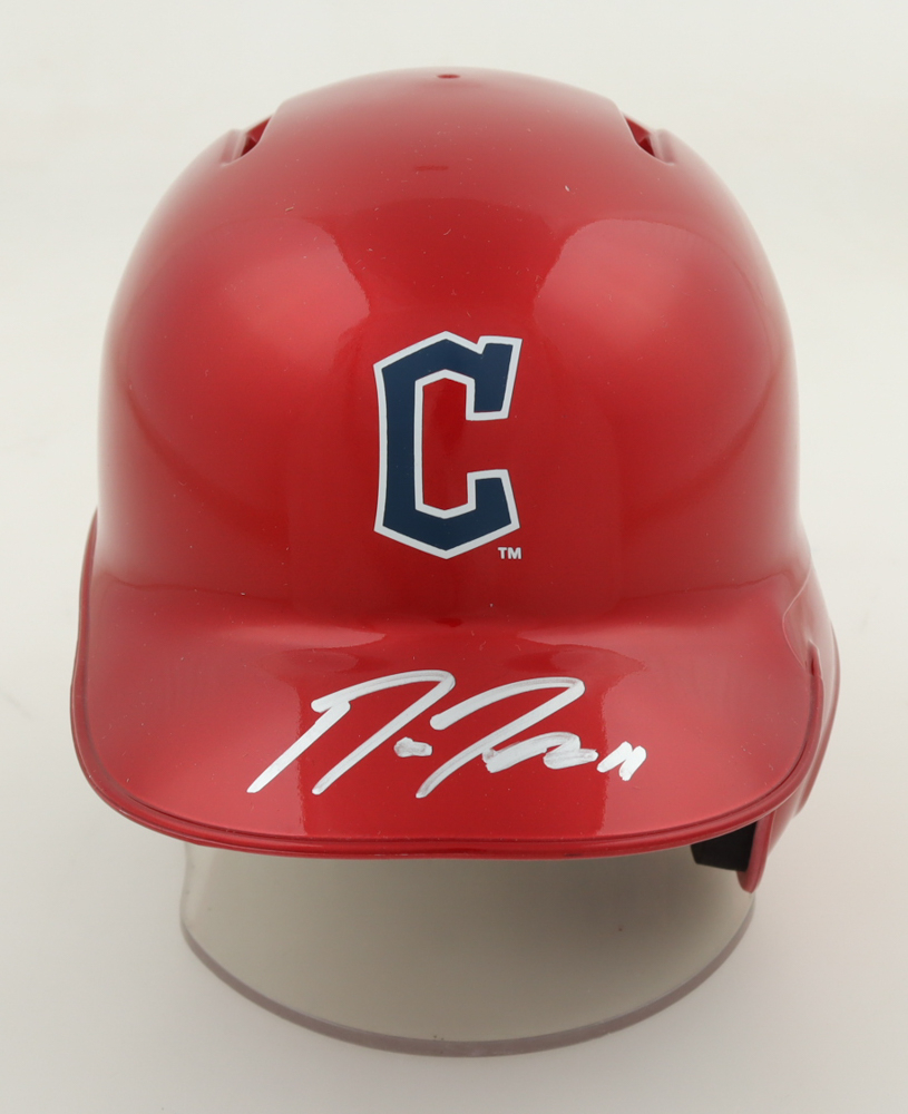 Jose Ramirez Signed Guardians Baseball Mini Helmet (PSA) | Pristine Auction