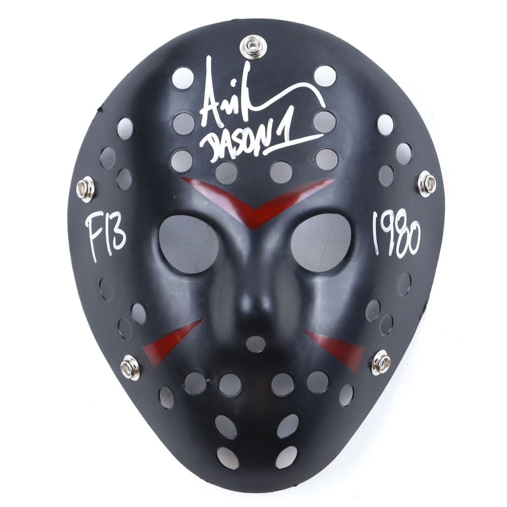 Ari Lehman Signed Jason "Friday the 13th" Mask Inscribed "Jason 1", "F ...