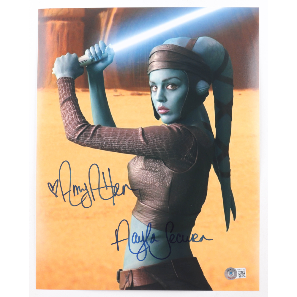 Amy Allen Signed "Star Wars: Episode II: Attack of the Clones" 11x14 ...