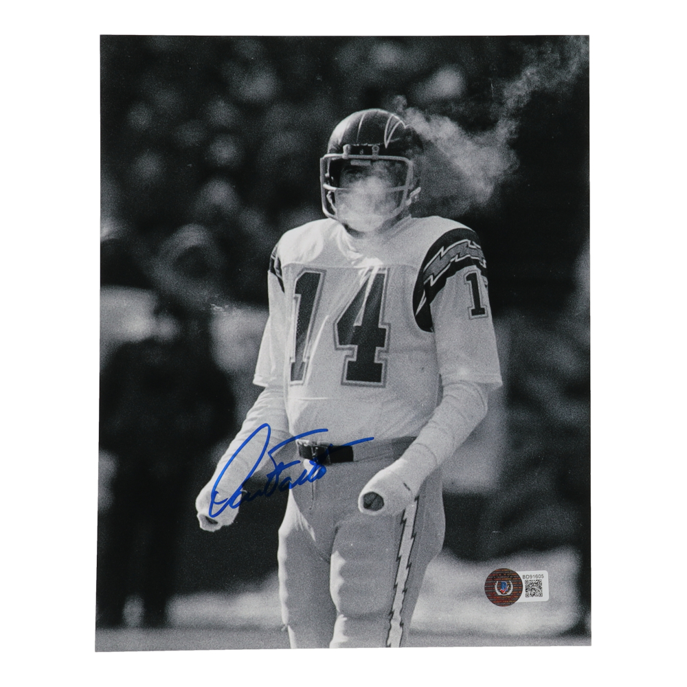 Dan Fouts Signed Chargers 8x10 Photo (Beckett) | Pristine Auction