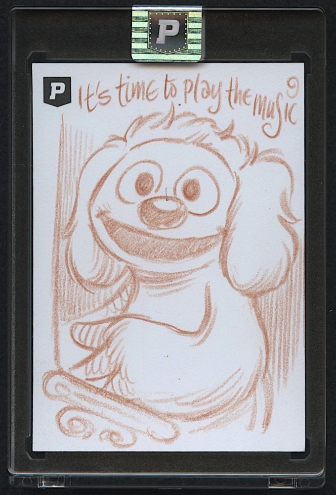 Rowlf the Dog | The Muppets | Original Art Sketch Card by Guy Gilchrist ...