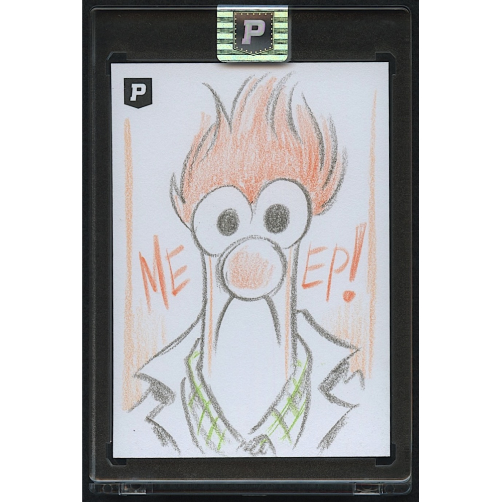 Beaker | The Muppets | Original Art Sketch Card by Guy Gilchrist (1/1 ...