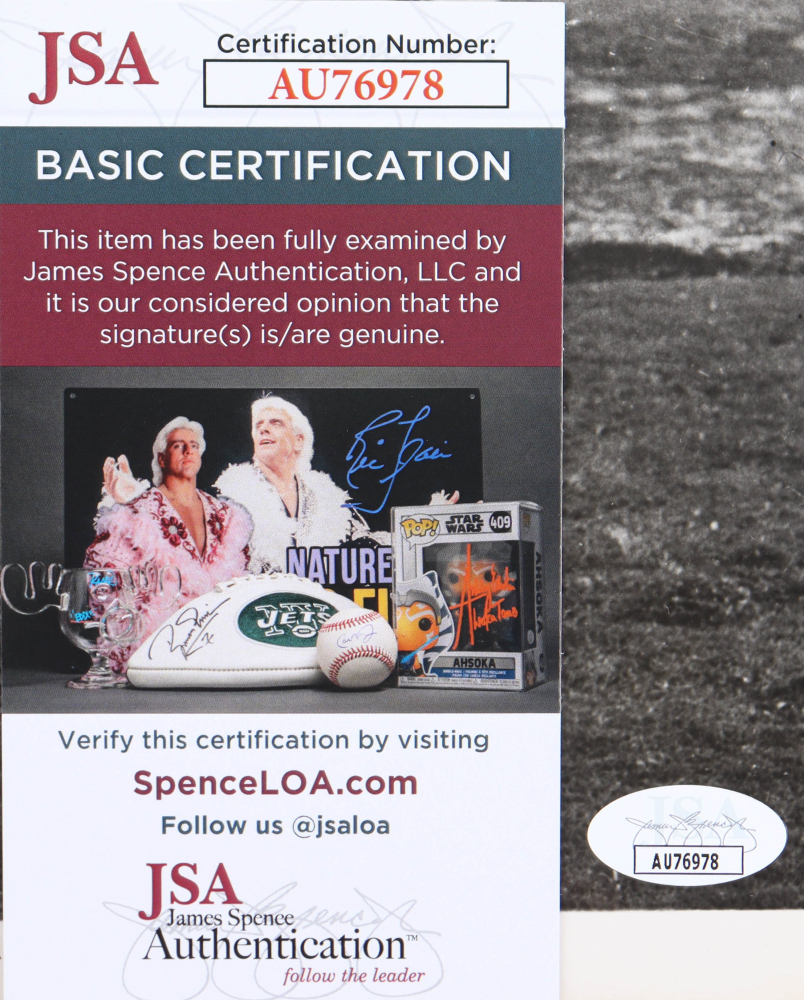 Al Balding Signed 8x10 Photo Inscribed "With Best Wishes" (JSA ...
