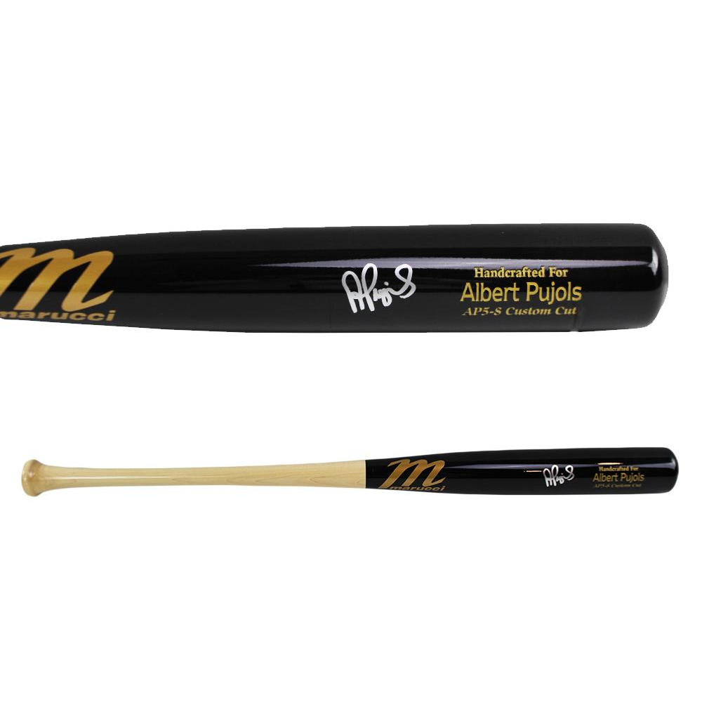 Albert Pujols Signed Marucci Player Model Baseball Bat (Beckett ...