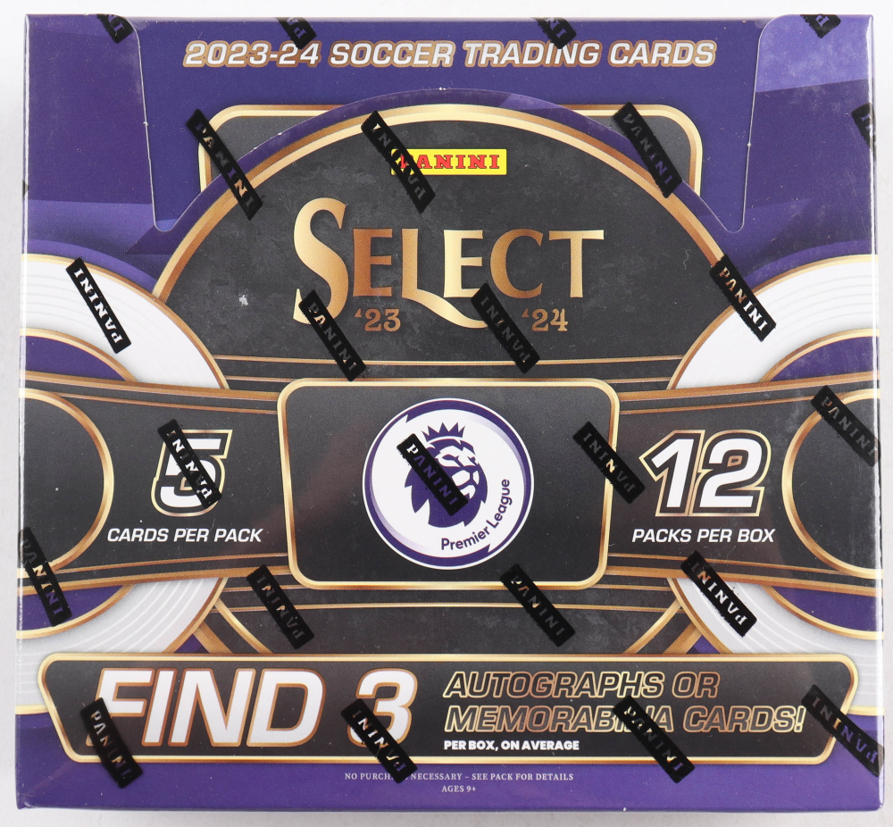 2023-24 Panini Select Premier League EPL Soccer Hobby Box With (12 ...