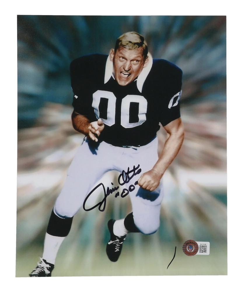 Jim Otto Signed Raiders 8x10 Photo (Beckett) | Pristine Auction