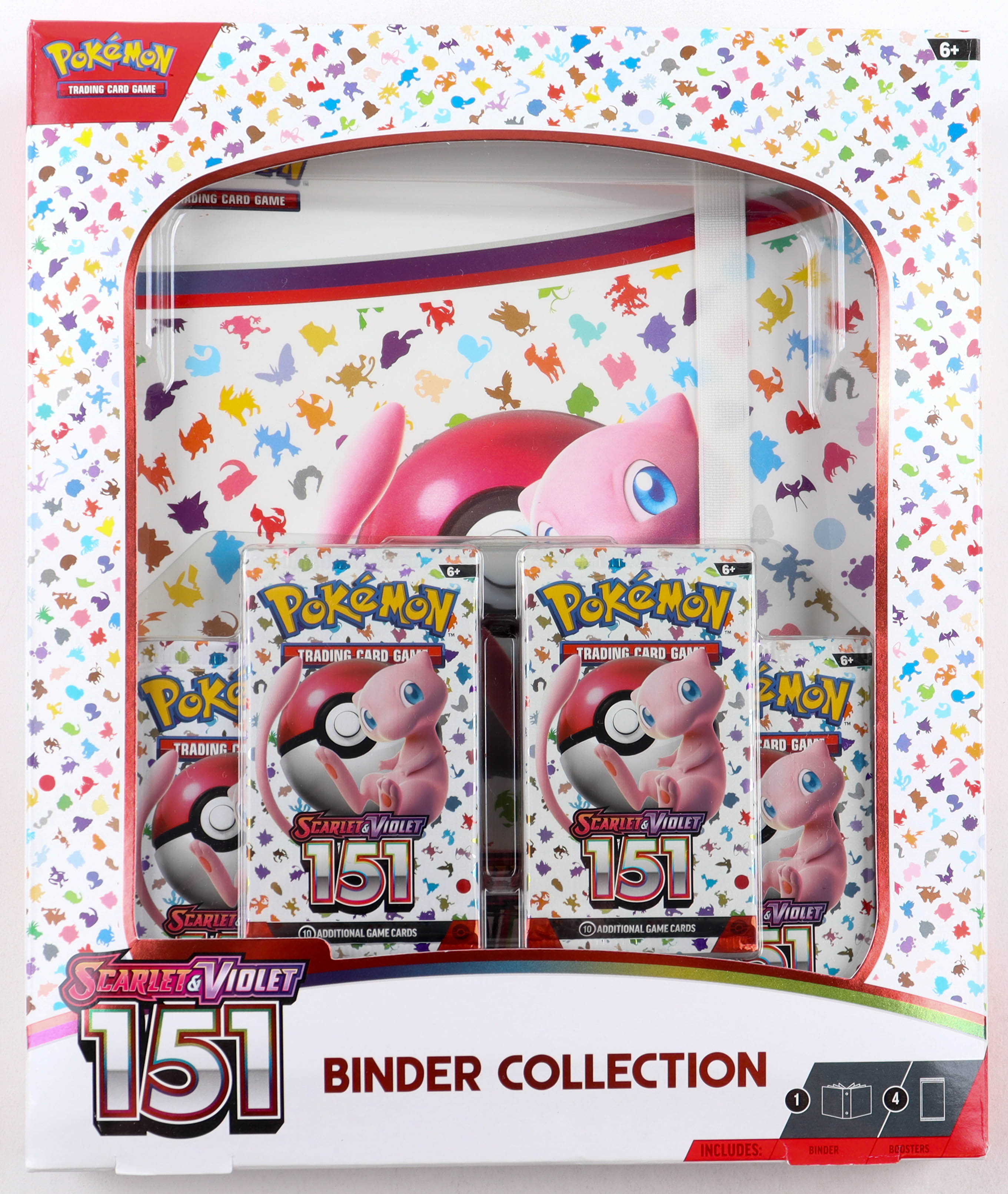 Pokémon TCG: Scarlet & Violet—151 Binder Collection With (4) Booster ...