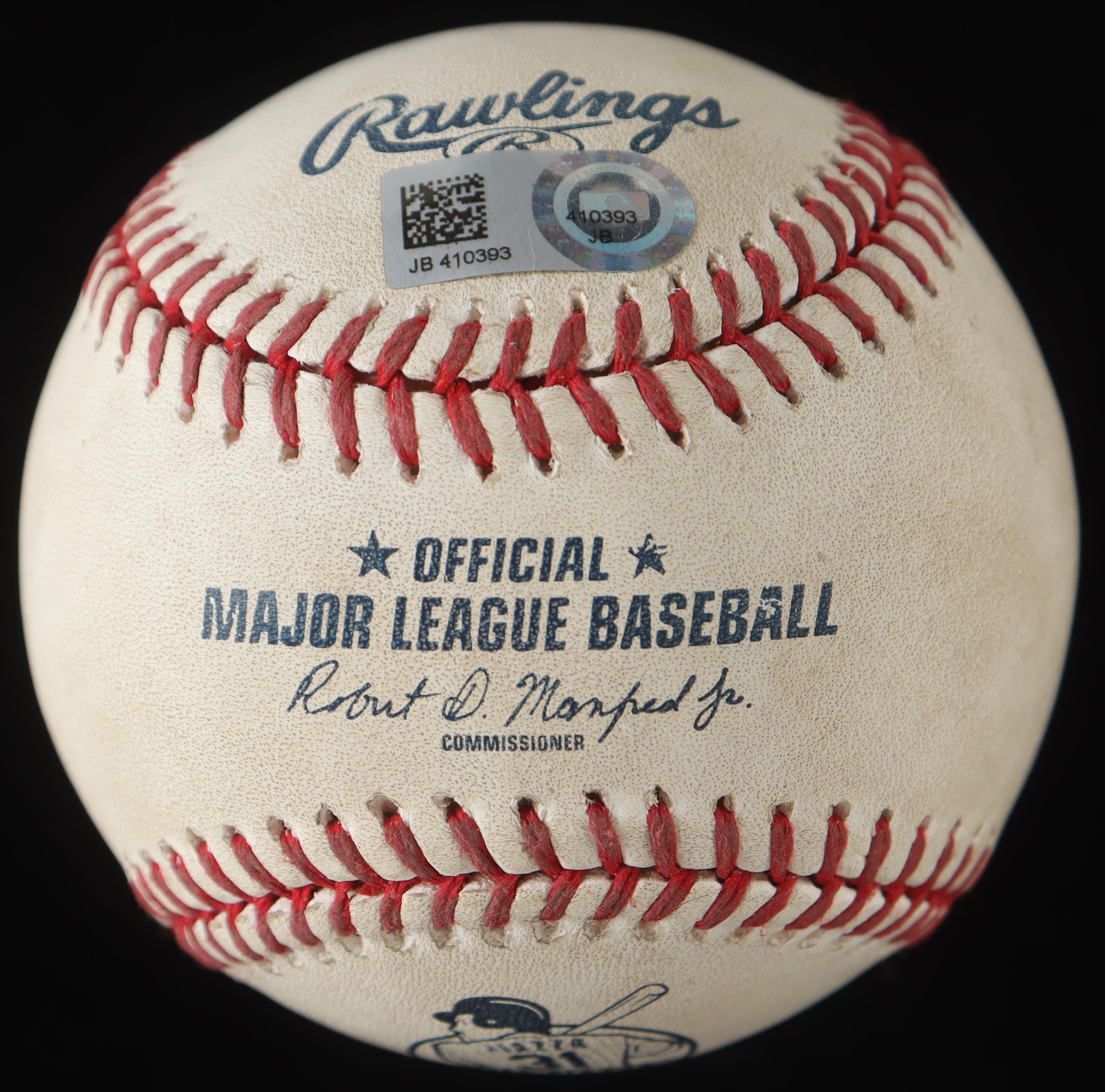 Mike Piazza 2016 Retirement Ceremony Commemorative Game Ready OML ...