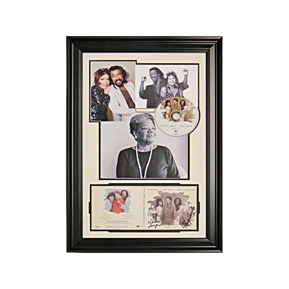 Nick Ashford, Valerie Simpson & Maya Angelou Signed "Been Found" Custom ...