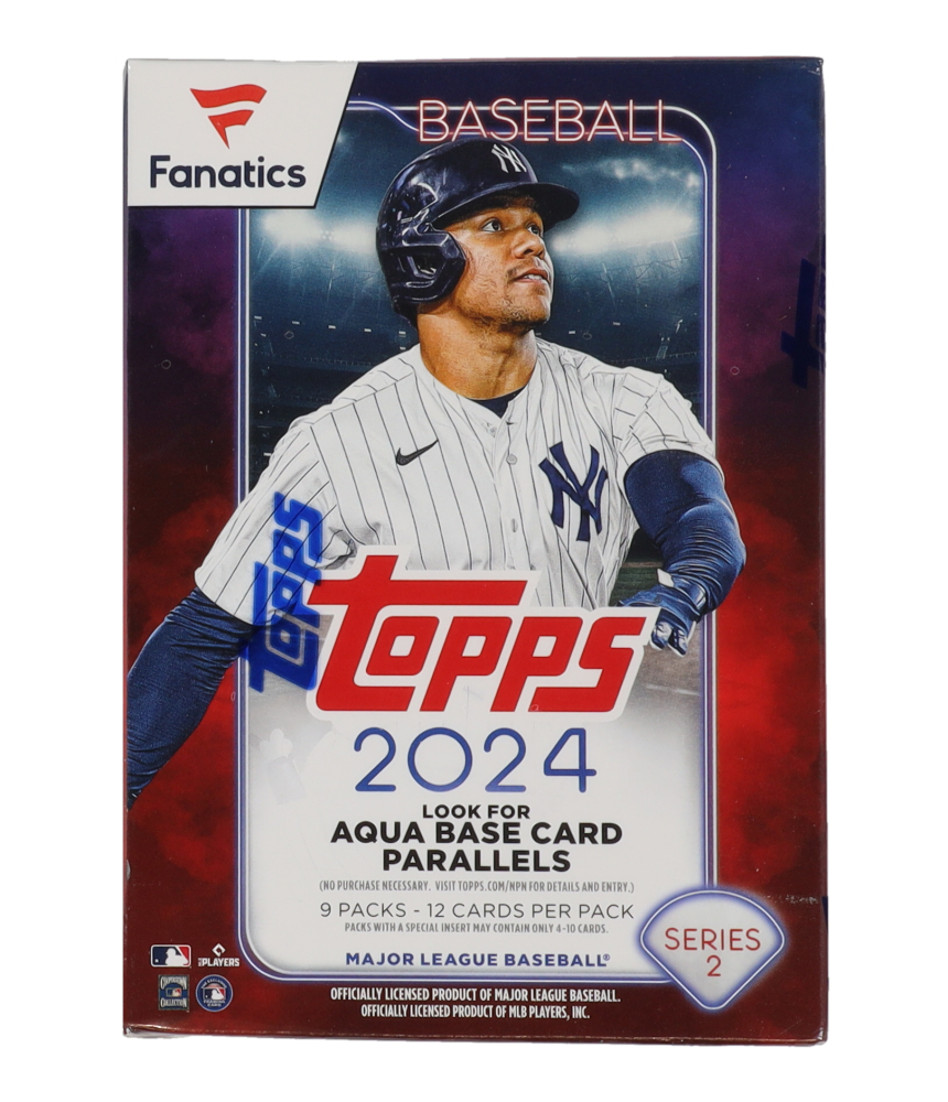 2024 Topps Series 2 Fanatics Exclusive Baseball Value Box with (9 ...