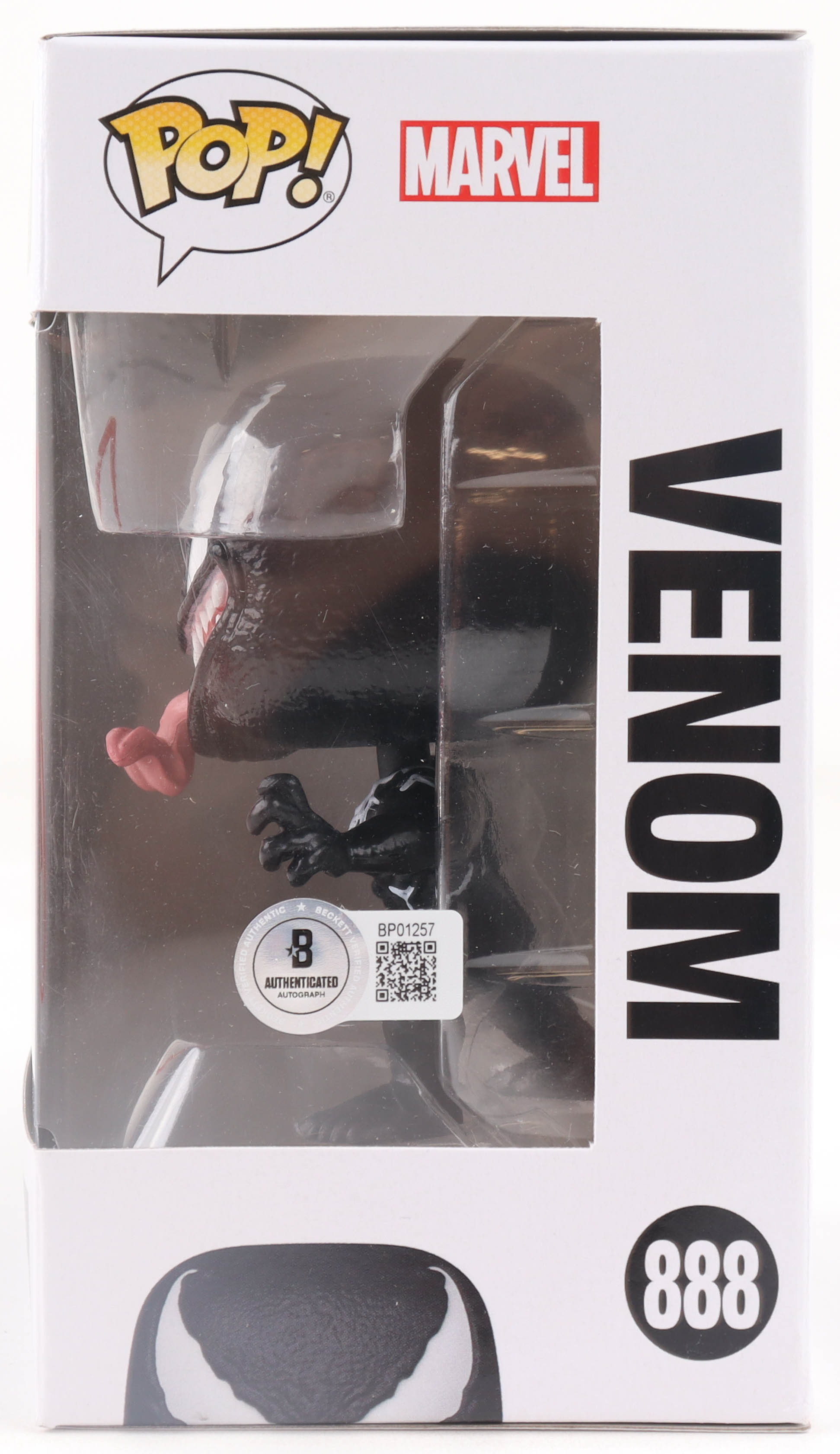 Tom Hardy Signed "Venom: Let There Be Carnage" #888 Venom Funko Pop ...