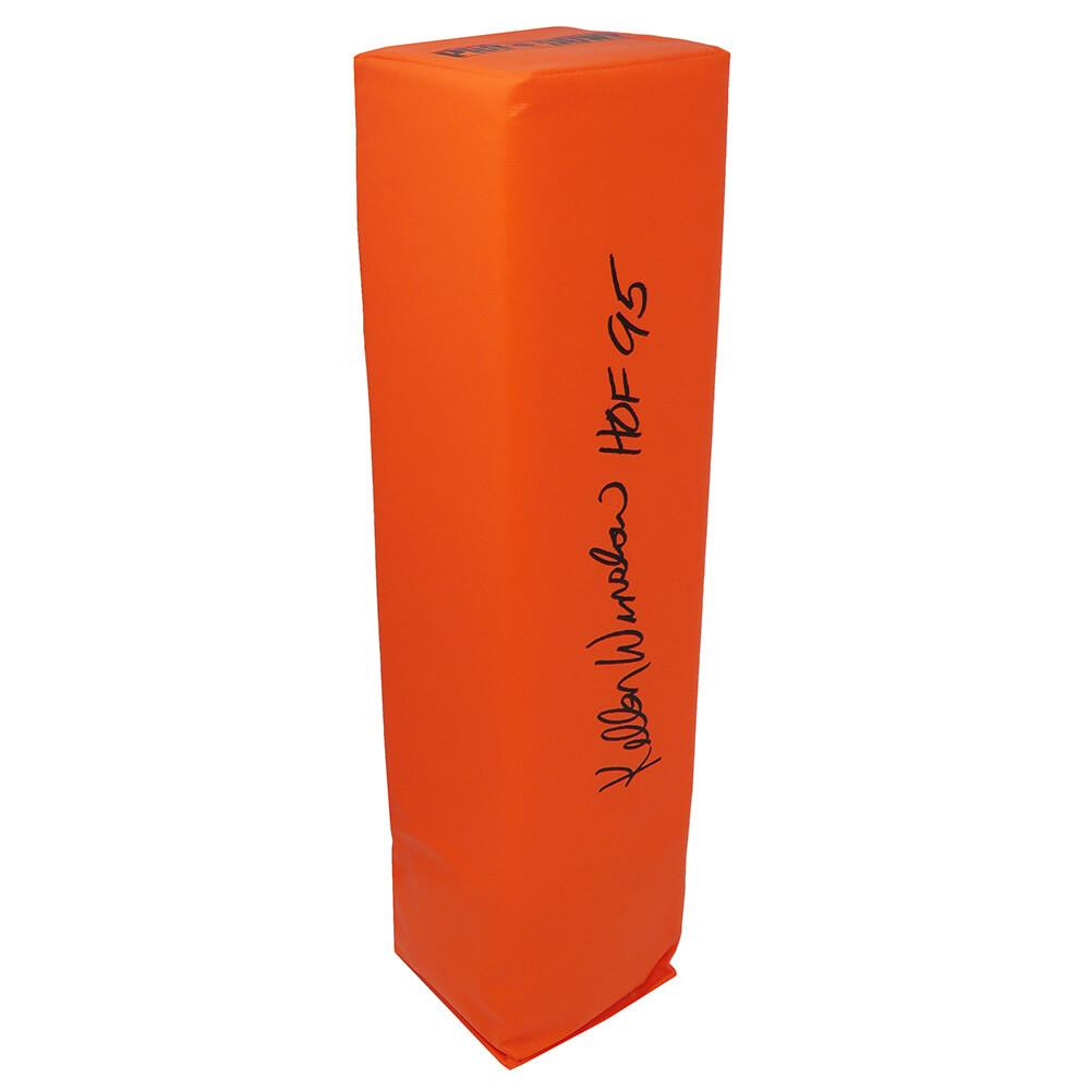 Kellen Winslow Signed Full-Size Pylon Inscribed "HOF 95" (Schwartz ...