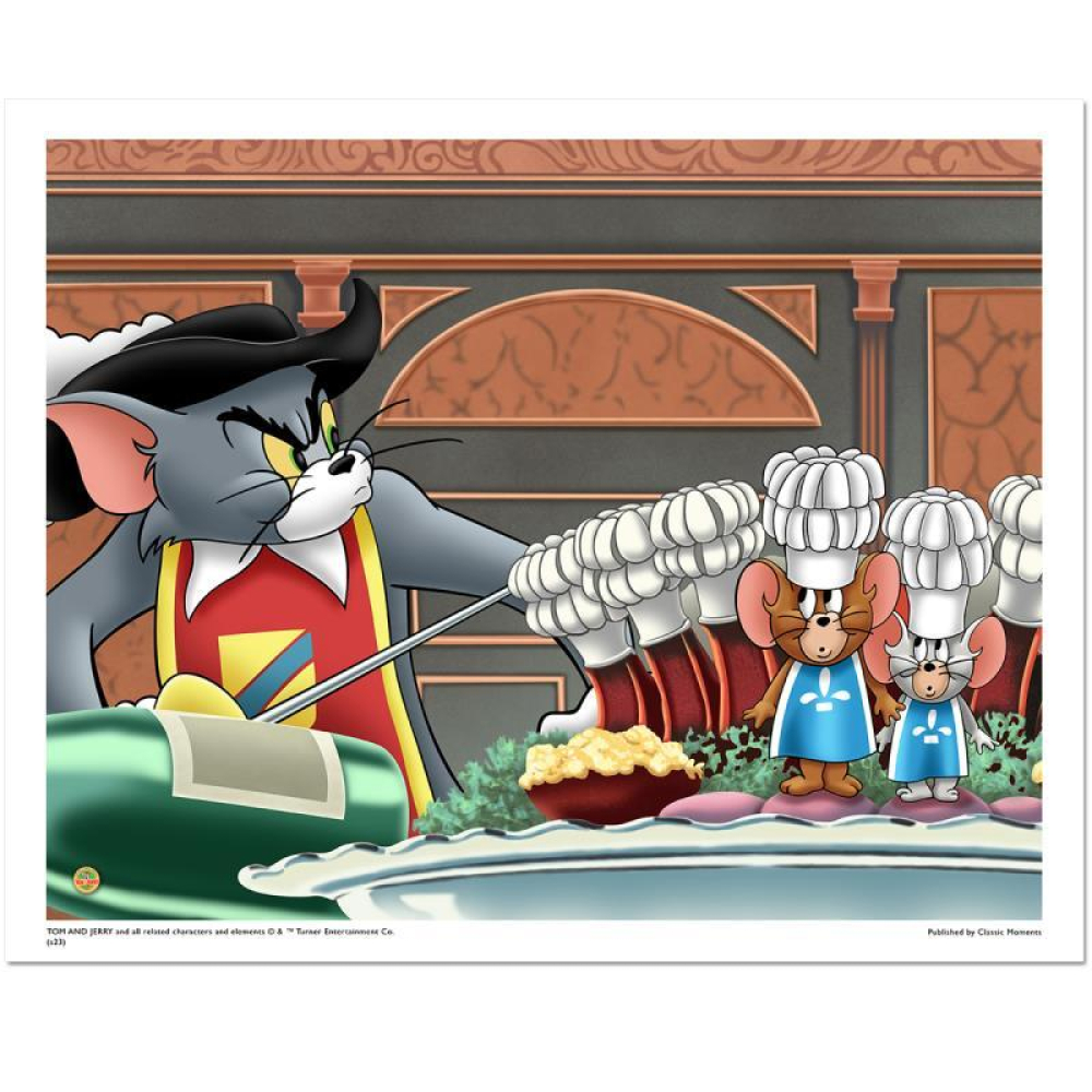 Tom and Jerry "Two Musketeers" Limited Edition 16x20 Giclee | Pristine ...