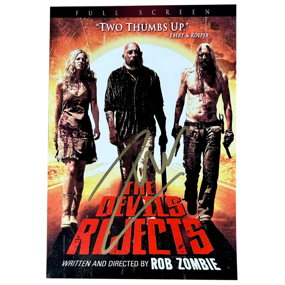 Rob Zombie Signed "The Devil's Rejects" 5x7 DVD Insert Photo (JSA ...
