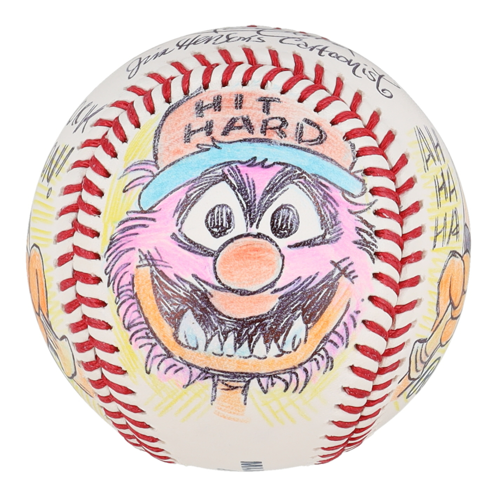 The Muppets | Original Art OML Baseball Signed by Guy Gilchrist (1/1 ...