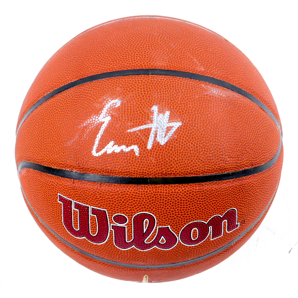 Evan Mobley Signed Cavaliers Logo Basketball (Fanatics) | Pristine Auction