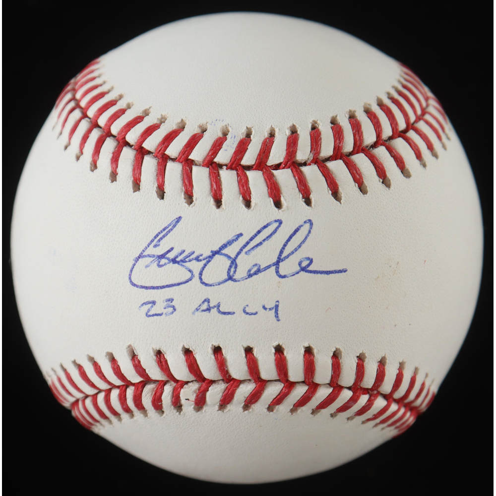 Gerrit Cole Signed OML Baseball Inscribed "23 AL CY" (MLB & Fanatics ...