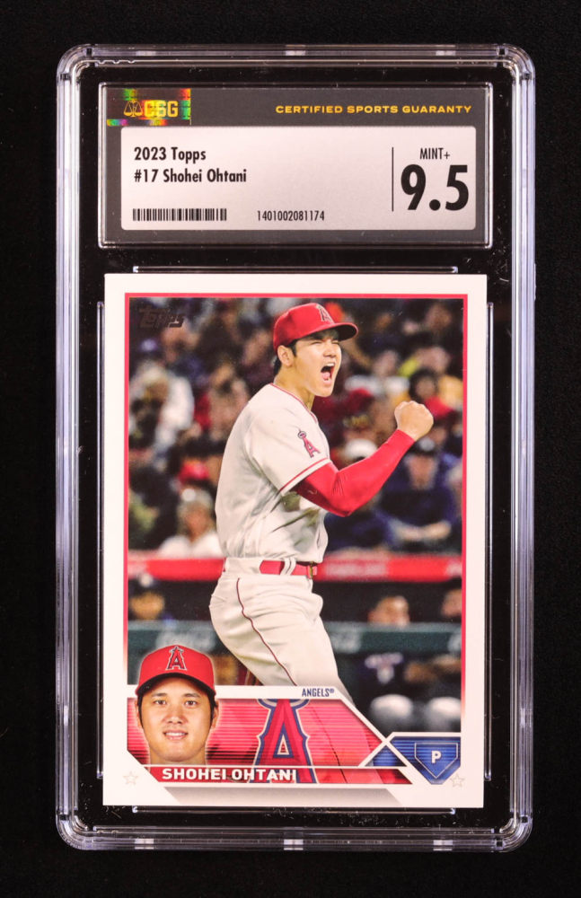 Shohei Ohtani 2023 Topps #17 (CSG 9.5) | Pristine Auction