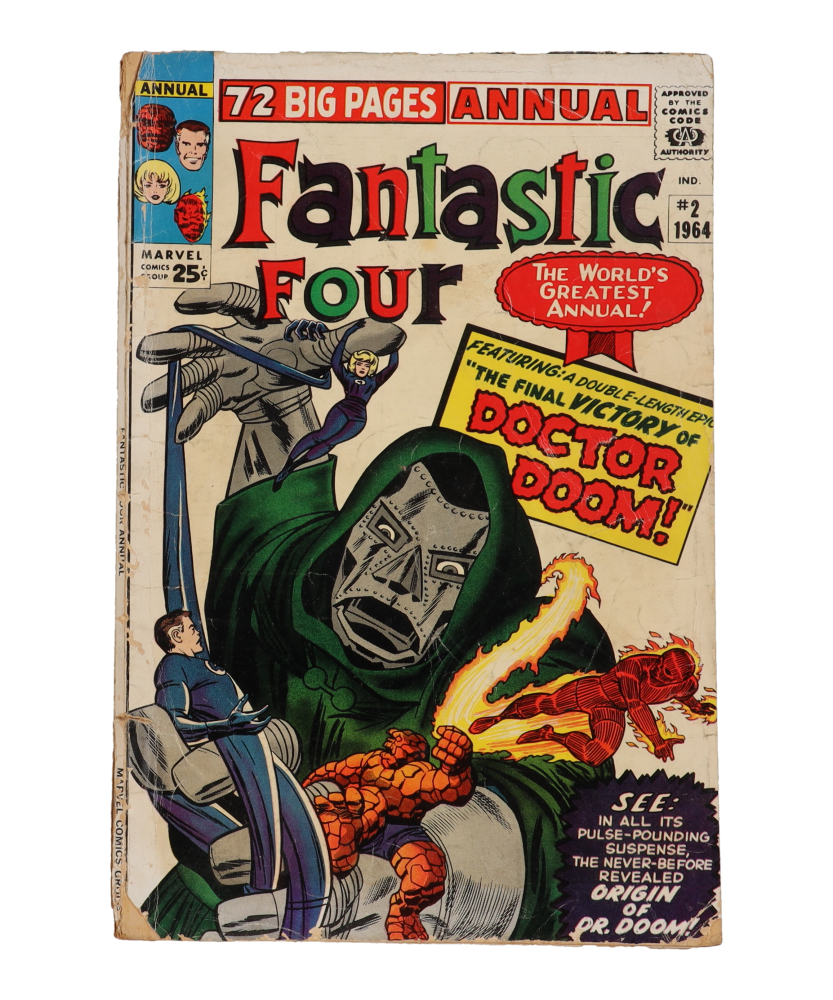 1964 "Fantastic Four" Issue #2 Marvel Comic Book | Pristine Auction