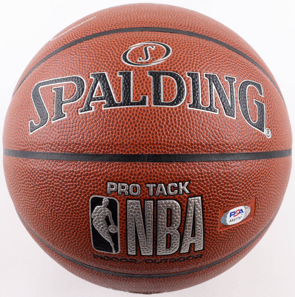 Reggie Jackson Signed NBA Basketball (PSA) | Pristine Auction