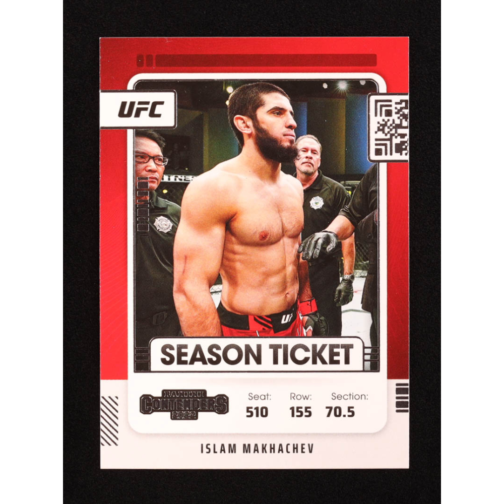 Islam Makhachev 2022 Panini Chronicles UFC #102 Contenders Season ...