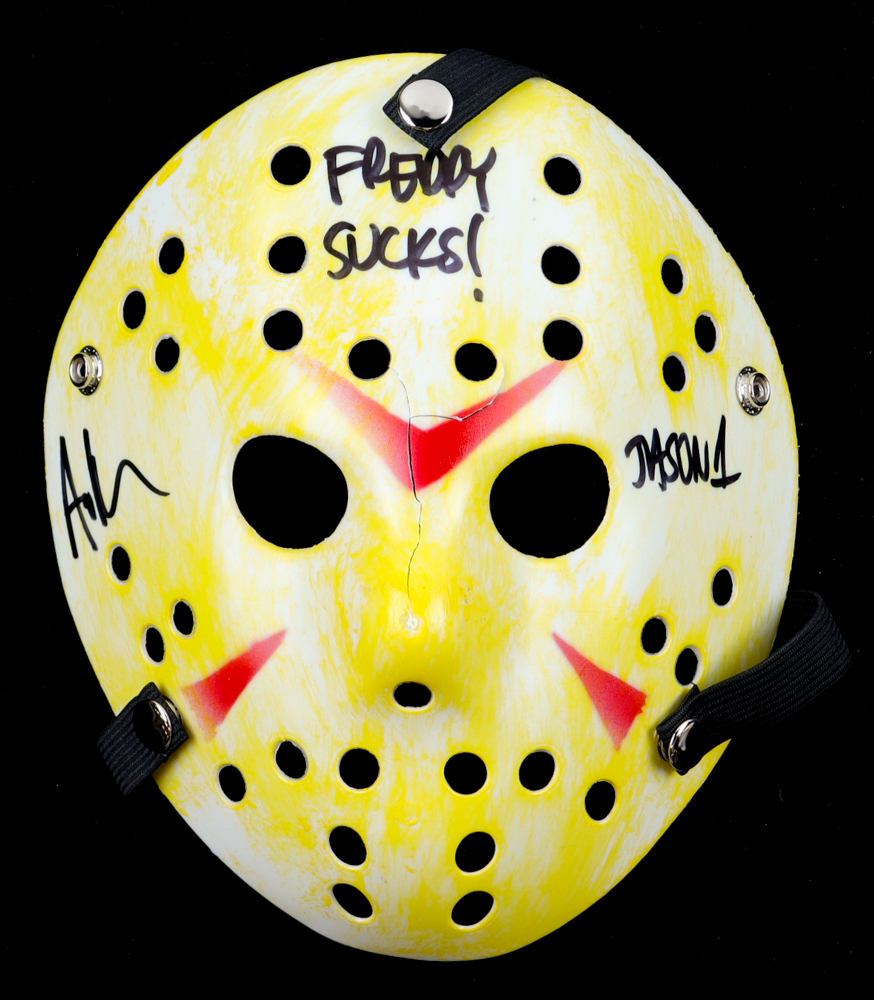 Ari Lehman Signed "Friday the 13th" Jason Voorhees Mask Inscribed ...