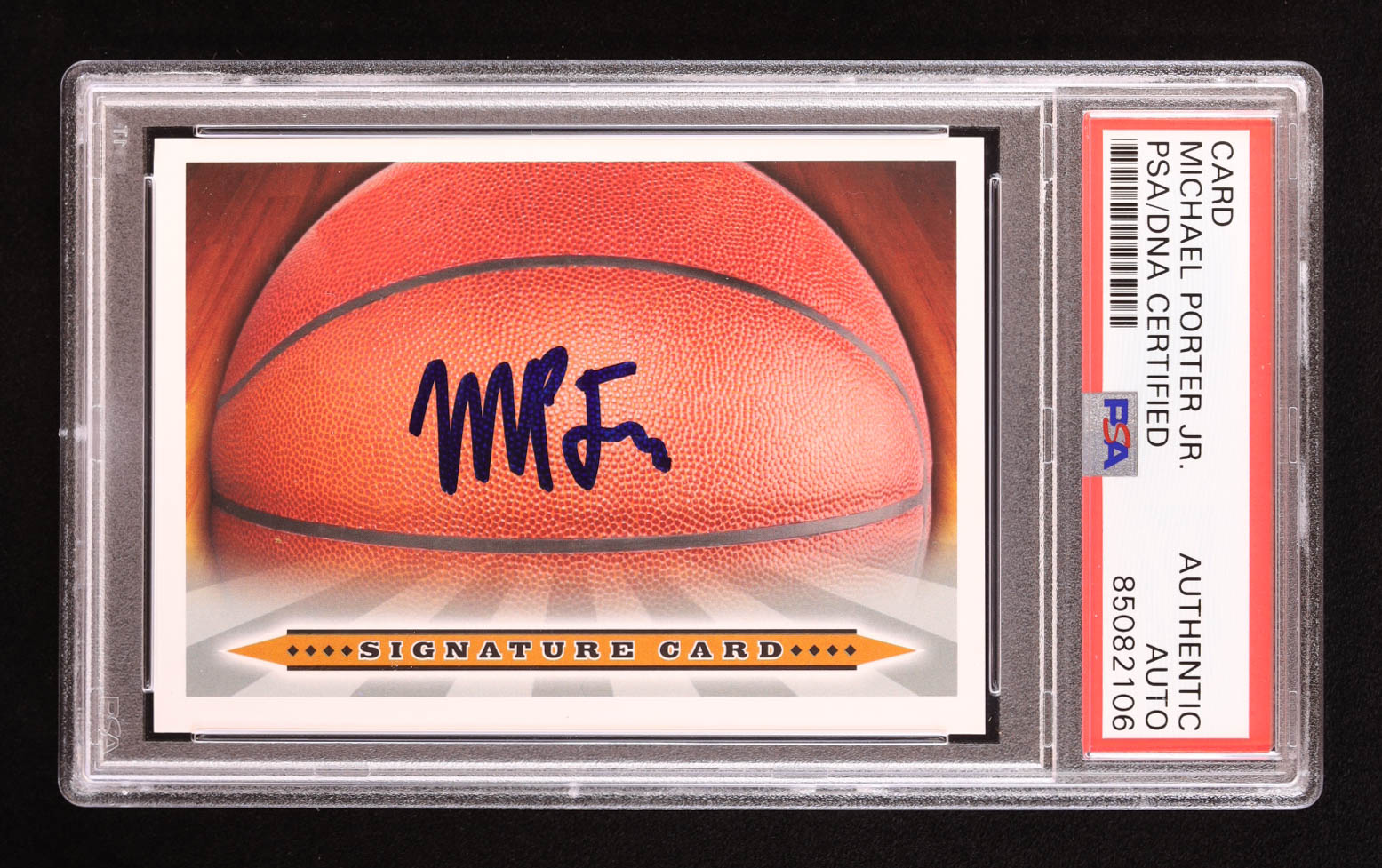 Michael Porter Jr. Signed Custom Trading Card (PSA) | Pristine Auction