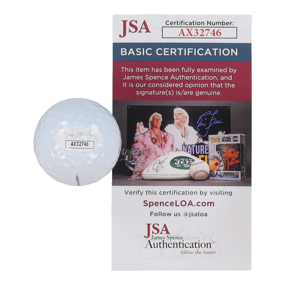 Justin Rose Signed Masters Logo Golf Ball (JSA) | Pristine Auction