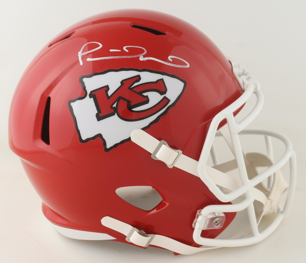 Patrick Mahomes Signed Chiefs Full-Size Speed Helmet (Beckett ...