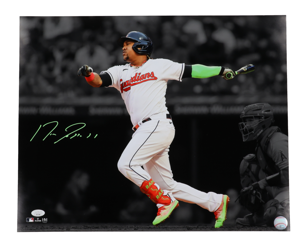 Jose Ramirez Signed Guardians 16x20 Photo (JSA) | Pristine Auction
