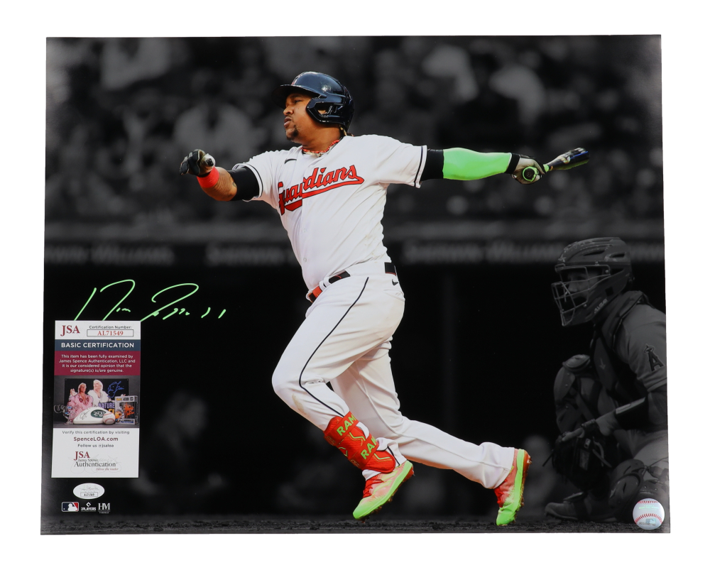 Jose Ramirez Signed Guardians 16x20 Photo (JSA) | Pristine Auction