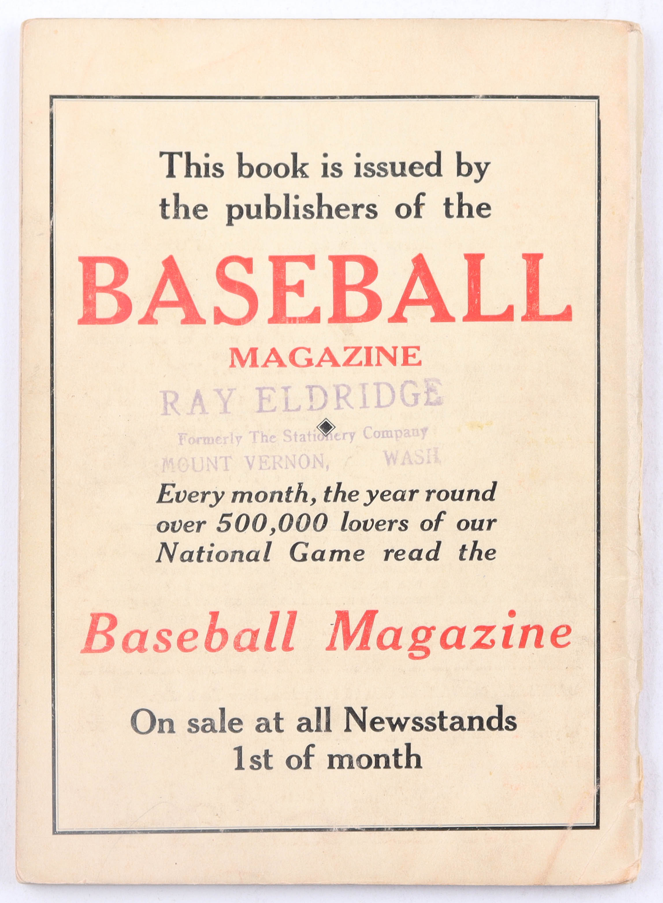 Chuck Klein 1933 "Who's Who in Baseball" 18th Edition Magazine ...