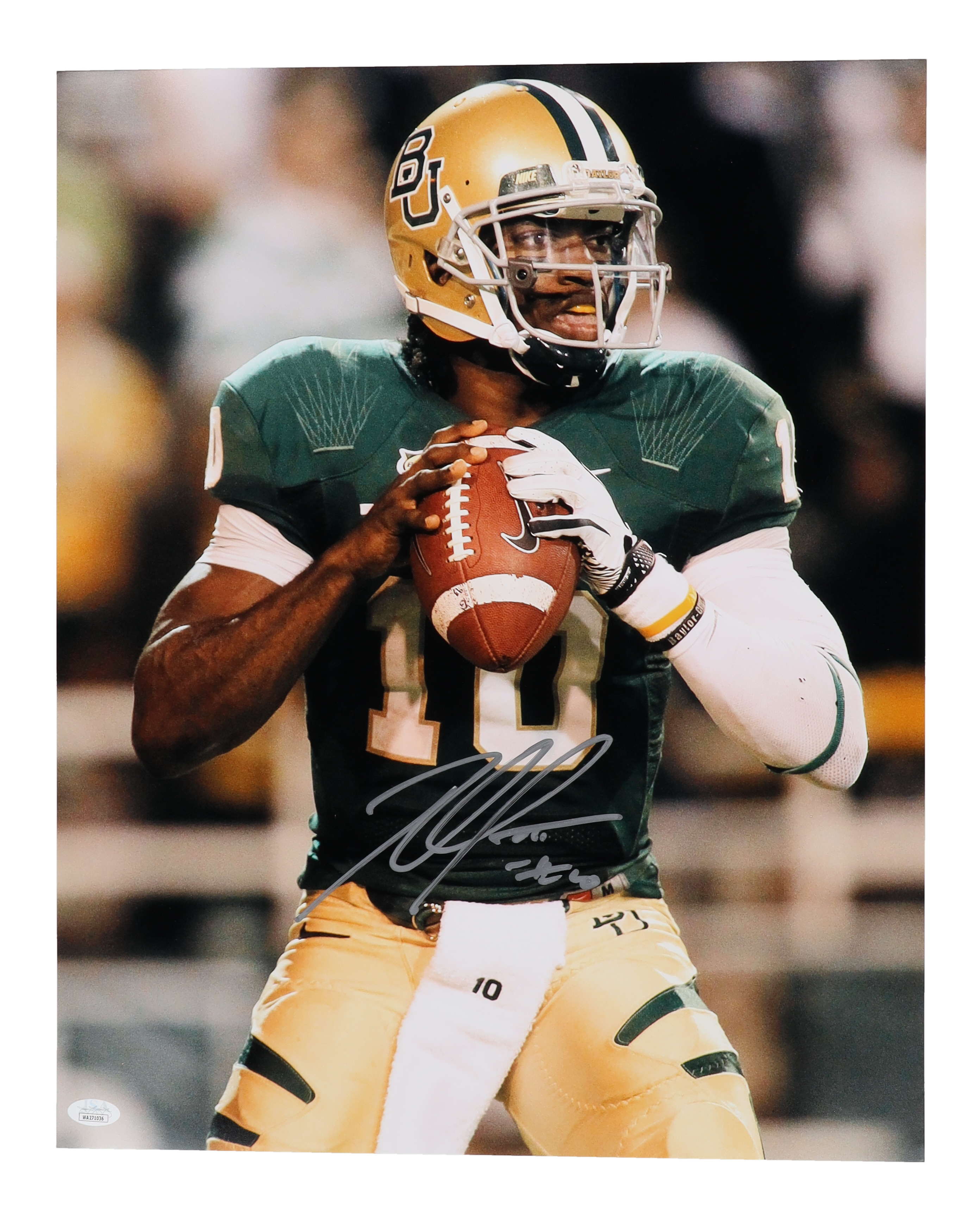 Robert Griffin III Signed Baylor Bears 16x20 Photo (JSA) | Pristine Auction
