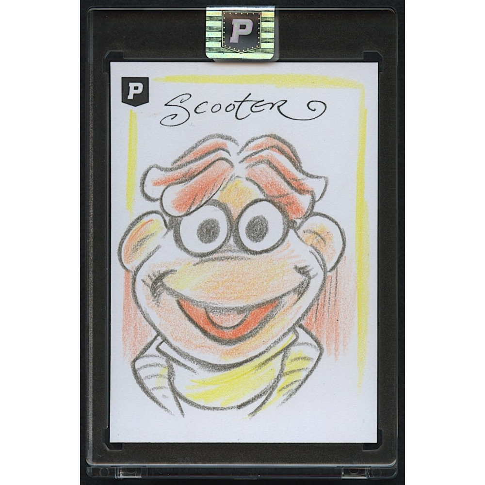 Scooter | The Muppets | Original Art Sketch Card by Guy Gilchrist (1/1 ...