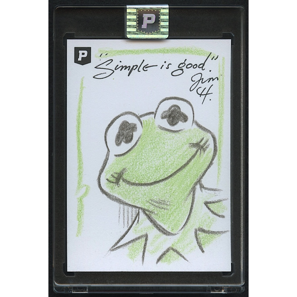 Kermit the Frog | The Muppets | Original Art Sketch Card by Guy ...