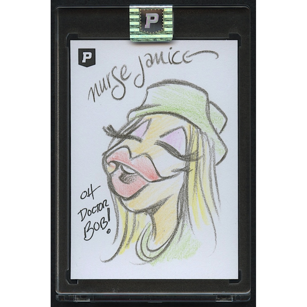 Nurse Janice | The Muppets | Original Art Sketch Card by Guy Gilchrist ...