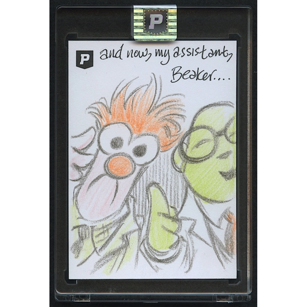 Dr. Bunsen Honeydew & Beaker | The Muppets | Original Art Sketch Card ...