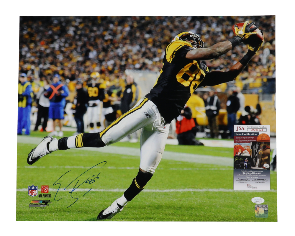 Emmanuel Sanders Signed Steelers 16x20 Photo (JSA) | Pristine Auction