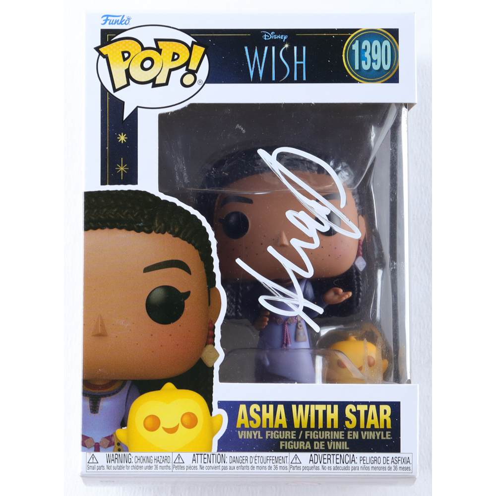 Ariana DeBose Signed "Wish" #1390 Asha with Star Funko Pop! Figure ...