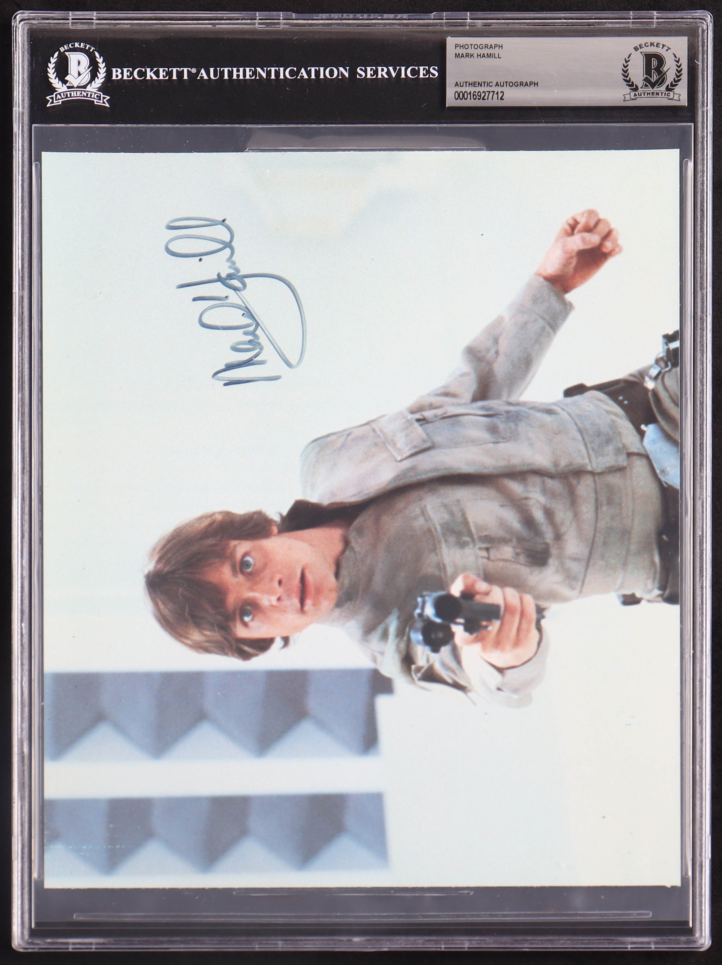 Mark Hamill Signed "Star Wars: The Empire Strikes Back" 8x10 Photo (BAS ...