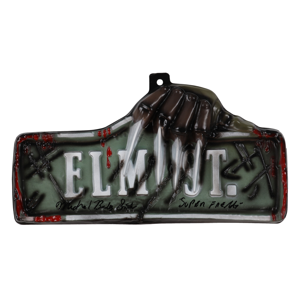 Michael Bailey Smith Signed "A Nightmare on Elm Street" Toy Sign ...