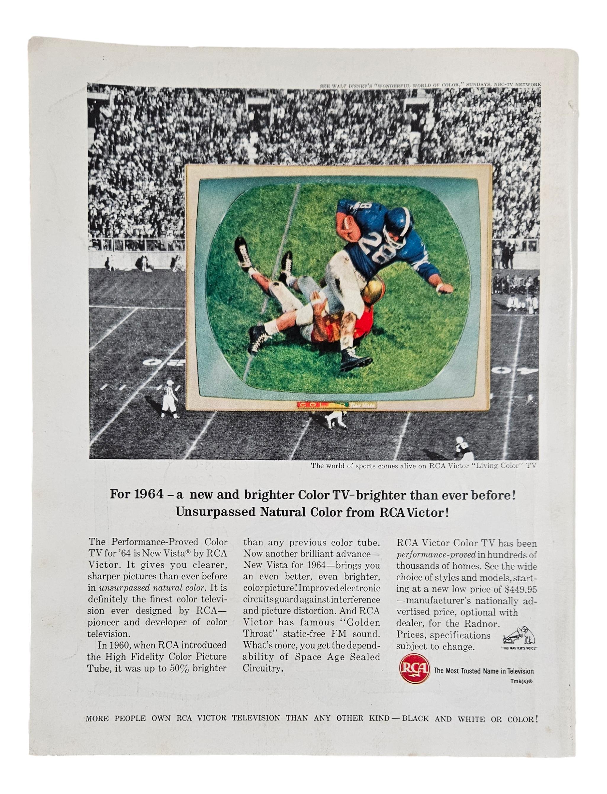 1964 Rose Bowl Official Game Program | Pristine Auction