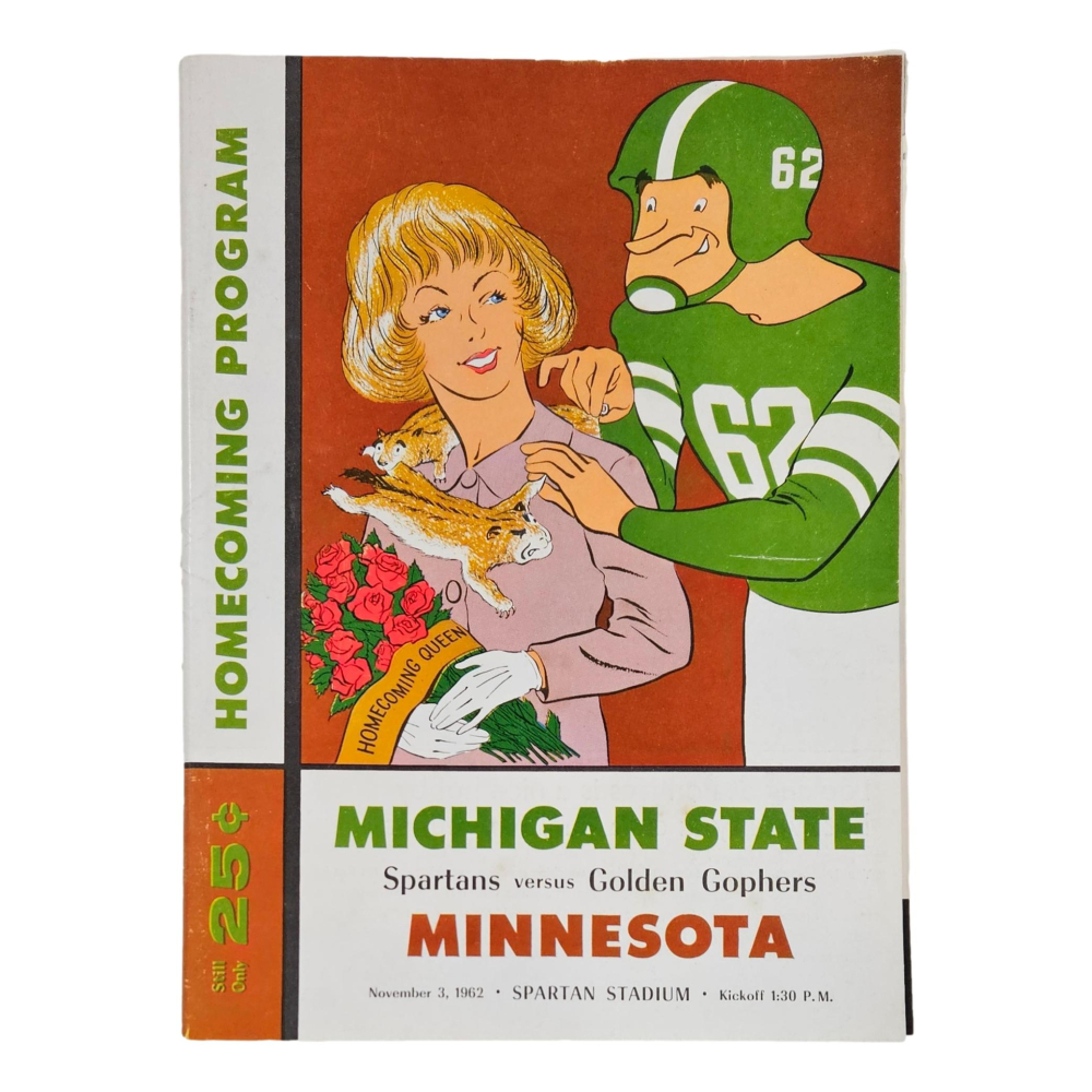 1962 Michigan State Spartans vs Minnesota Golden Beavers Official Game ...