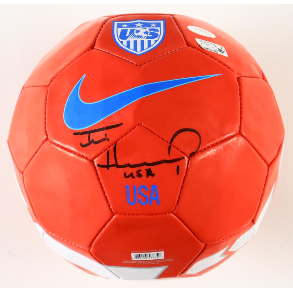 Tim Howard Signed Team USA Soccer Ball (JSA & Howard) | Pristine Auction