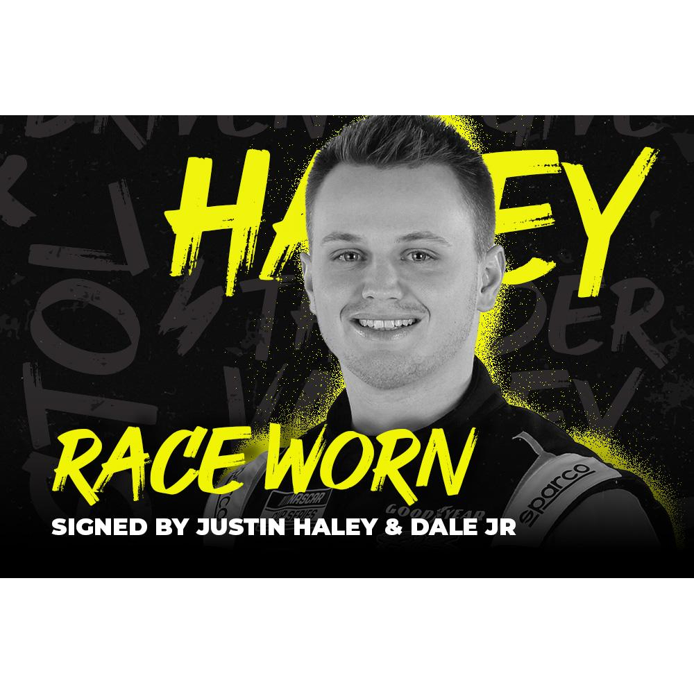 Justin Haley 2024 Bristol Race Worn & Signed Gloves | Also Signed by ...