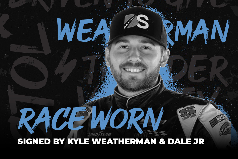 Kyle Weatherman 2024 Bristol Race Worn & Signed Gloves | Also Signed by ...