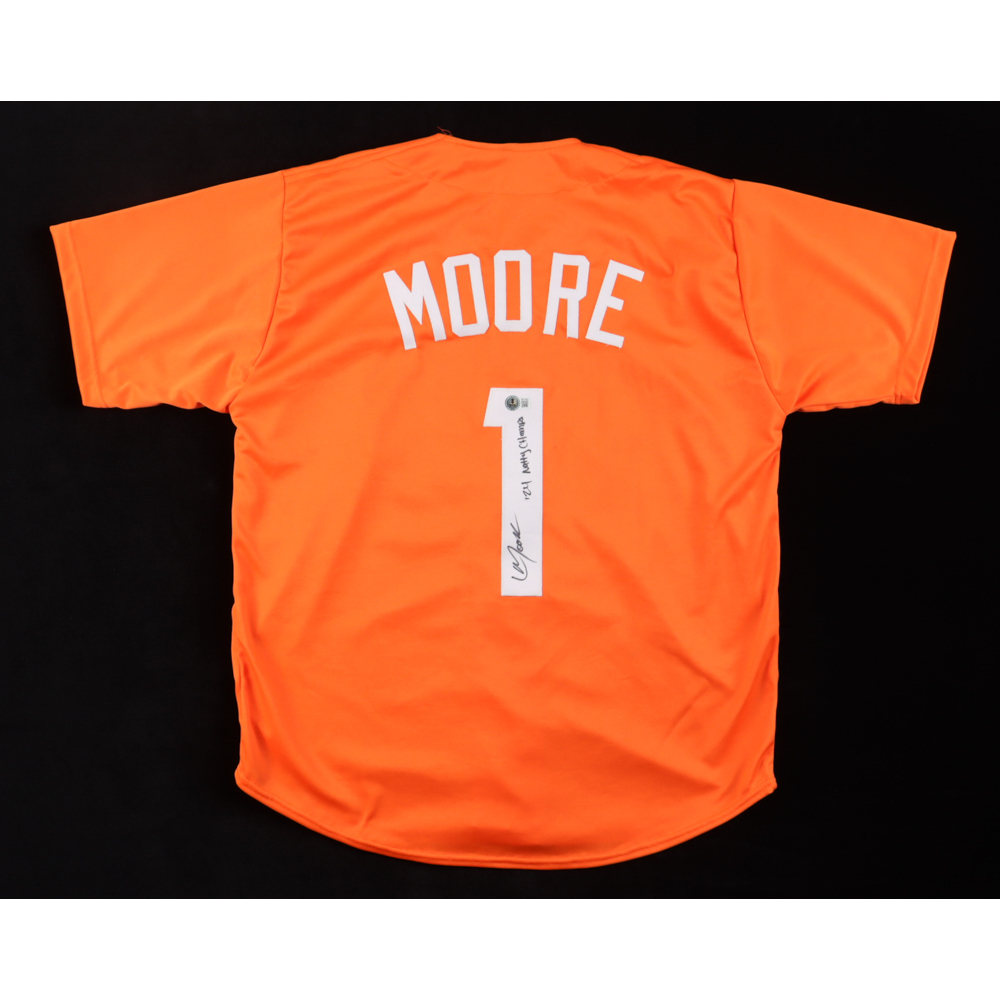 Christian Moore Signed Jersey Inscribed "'24 Natty Champs" (Beckett ...