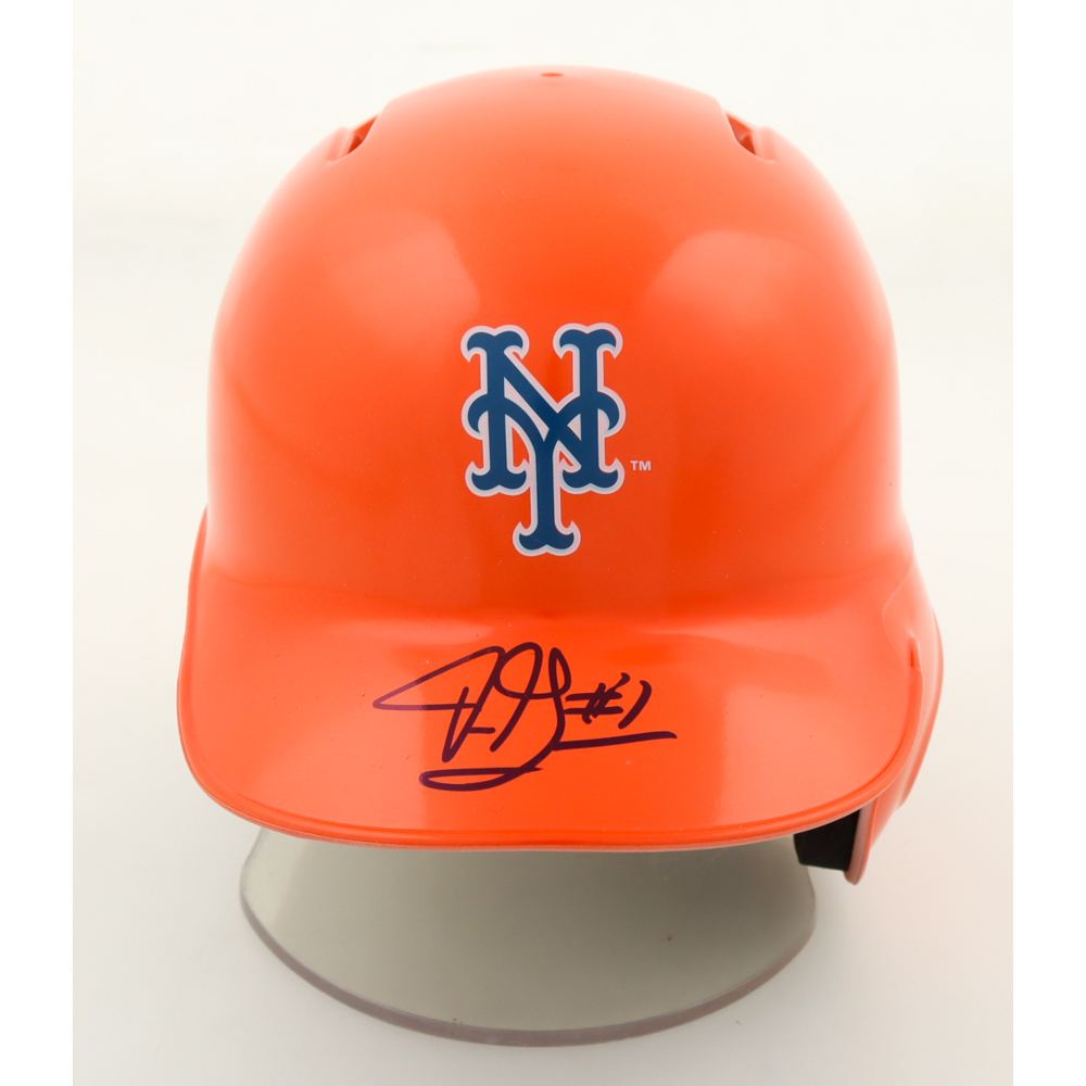 Drew Gilbert Signed Mets Mini Helmet (JSA) | Pristine Auction