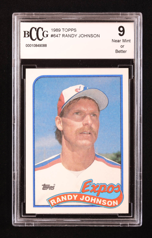Randy Johnson 1989 Topps #647 RC (BCCG 9) | Pristine Auction