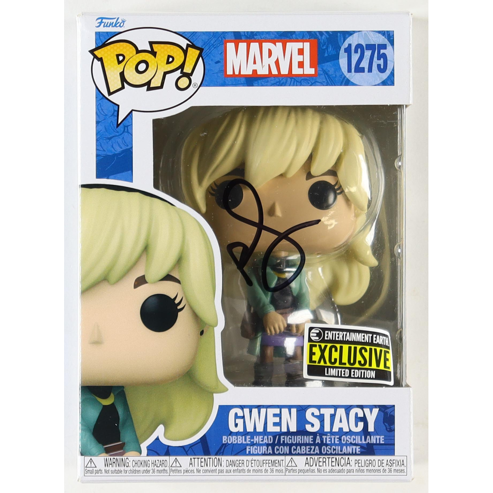 Emma Stone Howard Signed "Marvel" #1275 Gwen Stacy Funko Pop! Vinyl ...